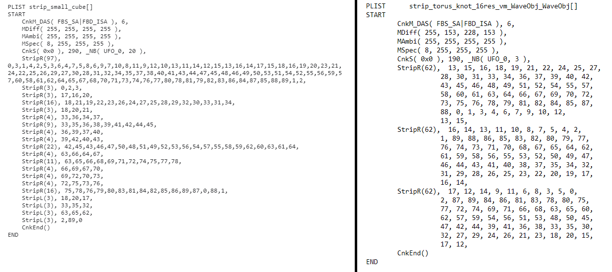 Ninja ASCII (.NJA) format conversion from .OBJ [Theory] | Pioneer 2 - A ...