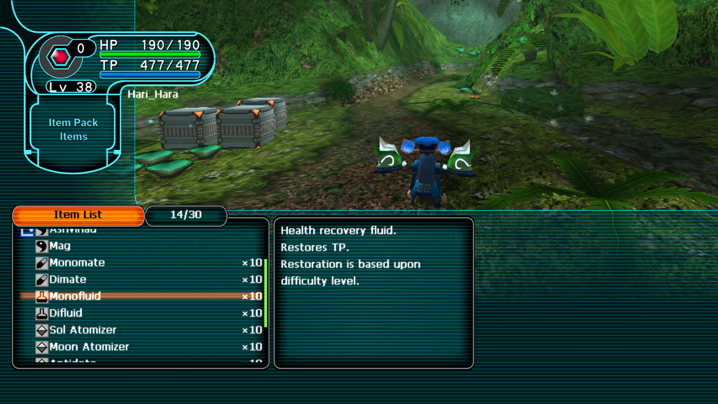 HD UI Project by Luthee (a.k.a Eleria) | Pioneer 2 - A Phantasy Star ...