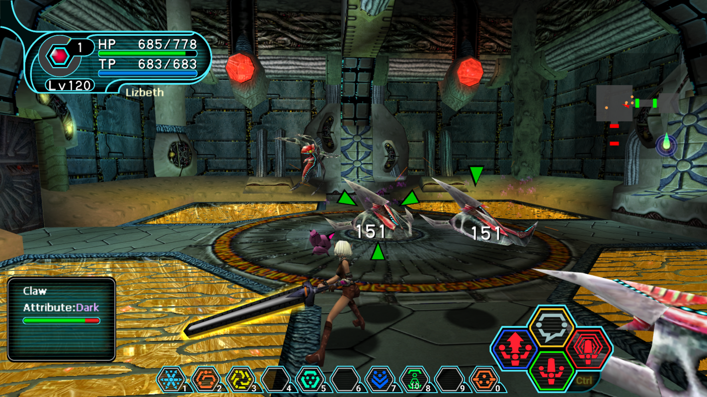 HD UI Project by Luthee (a.k.a Eleria) | Pioneer 2 - A Phantasy Star ...