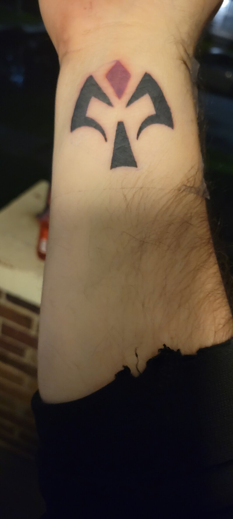 PSO section ID tattoos | Pioneer 2 - A Phantasy Star Online Community