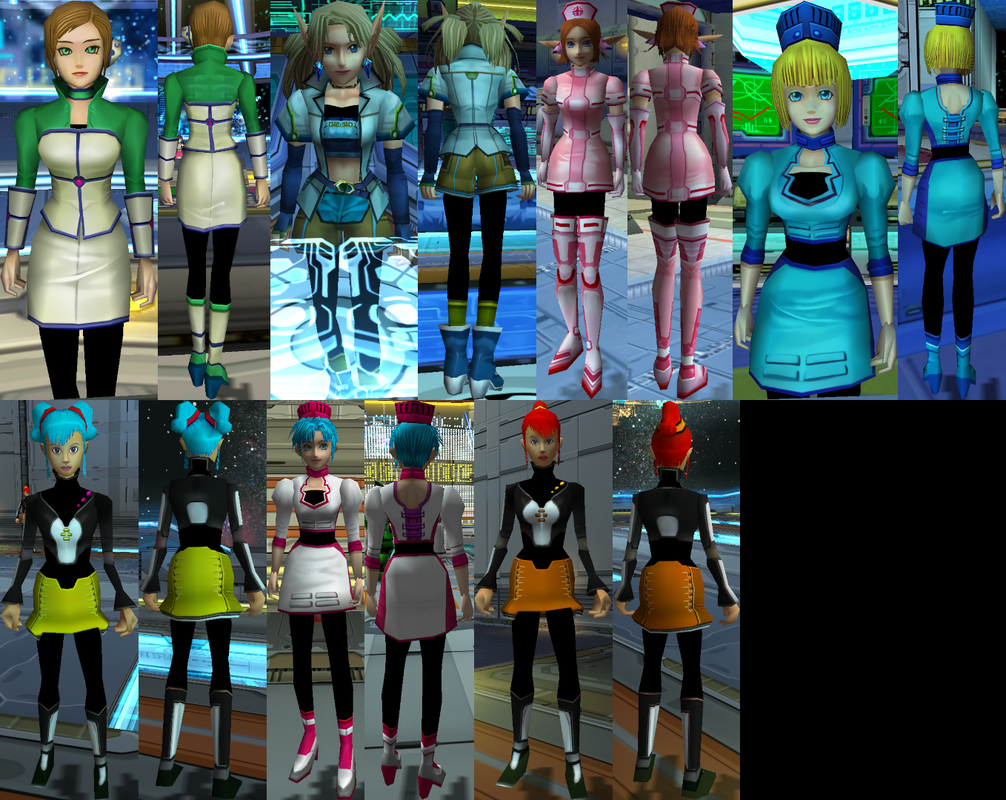 Ladies' Modesty Skins! | Pioneer 2 - A Phantasy Star Online Community